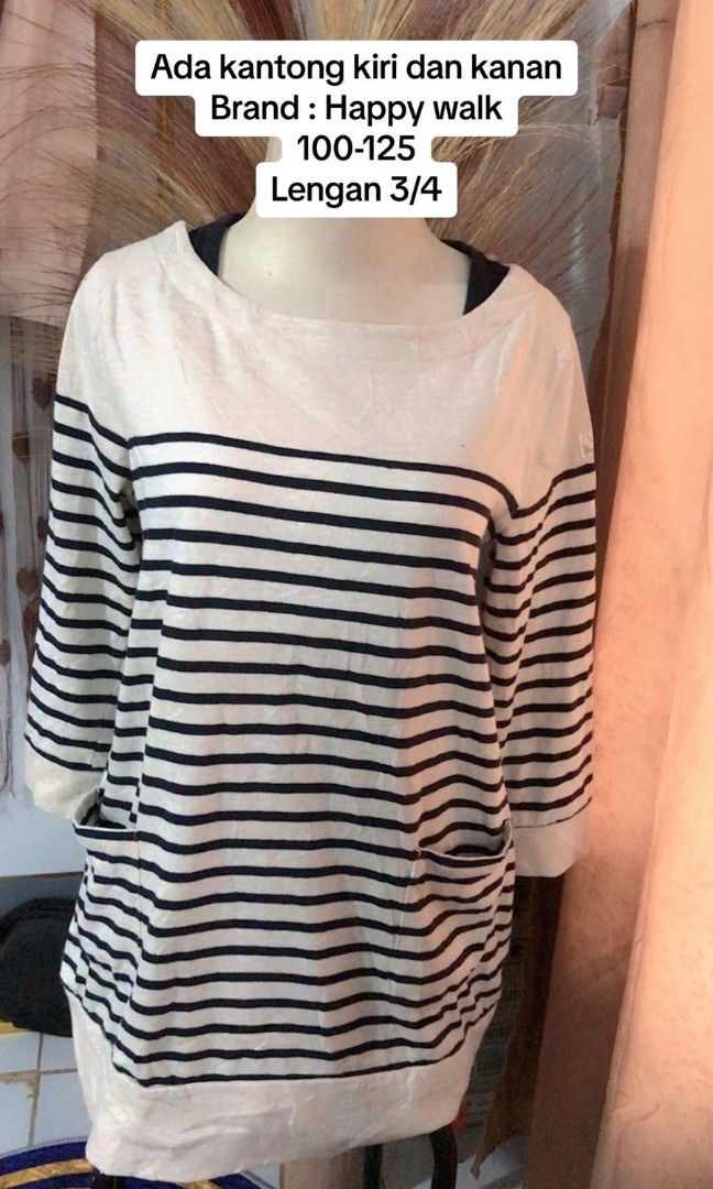 Baju blaster, Fesyen Wanita, Pakaian Wanita, Atasan di Carousell