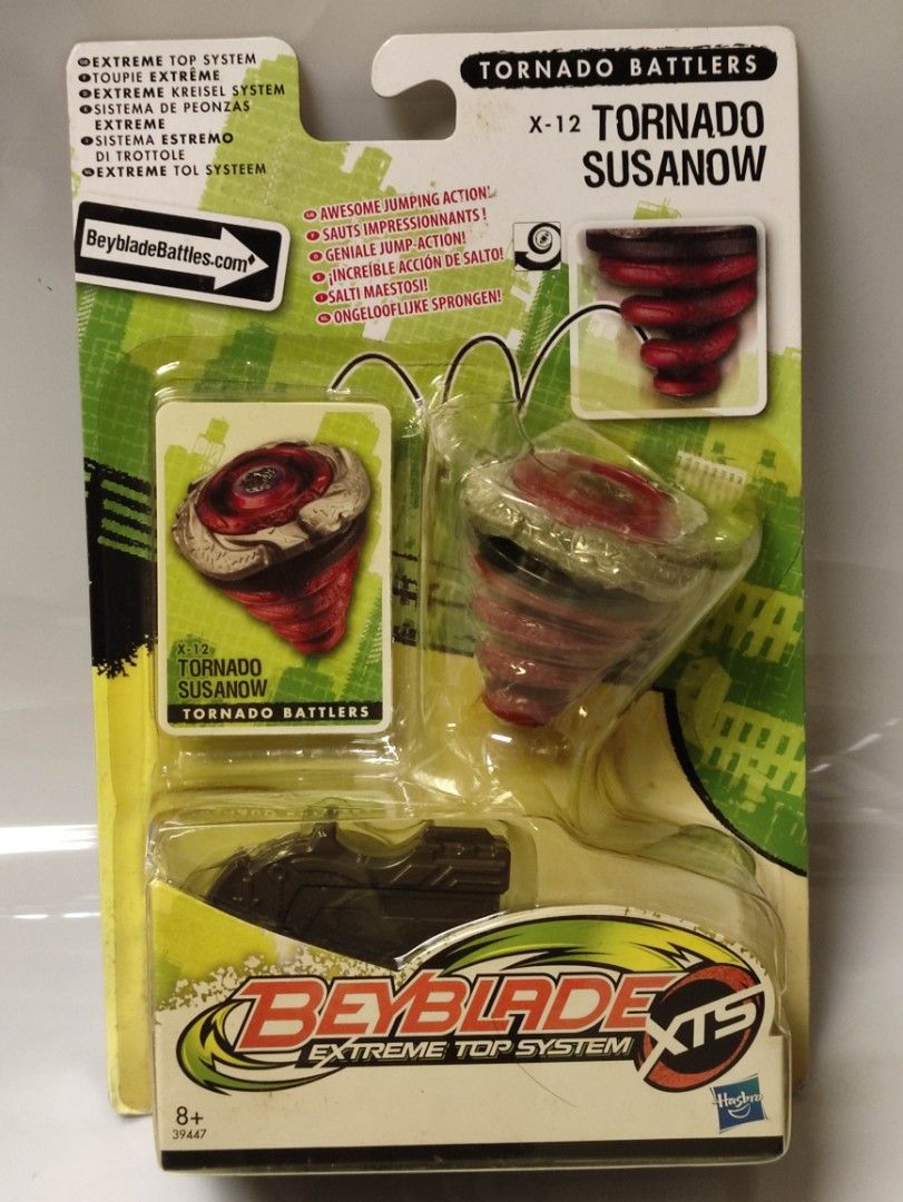 Hasbro Beyblade XTS Tornado Battlers Tornado Susanow X-12 Rare, 興趣及遊戲 ...