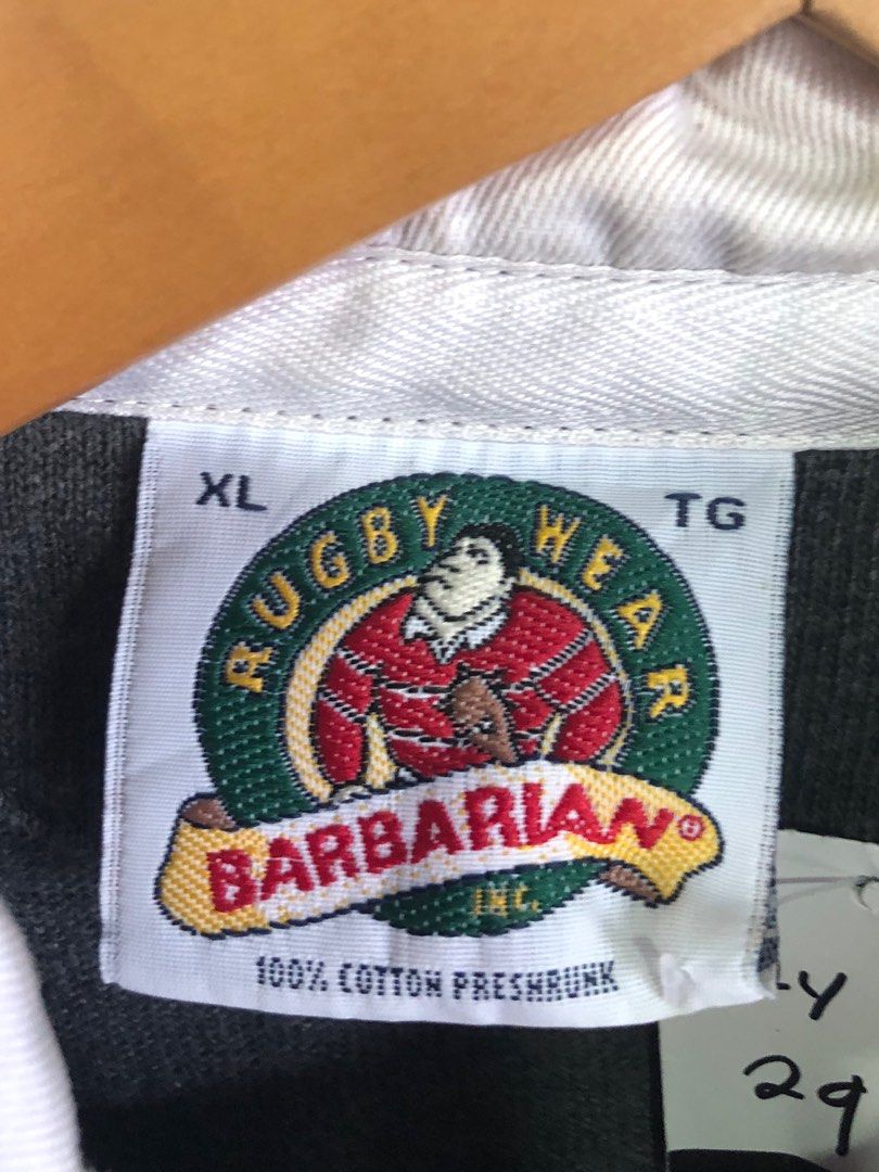 Barbarian Rugby Wear, Men's Fashion, Tops & Sets, Tshirts & Polo Shirts ...