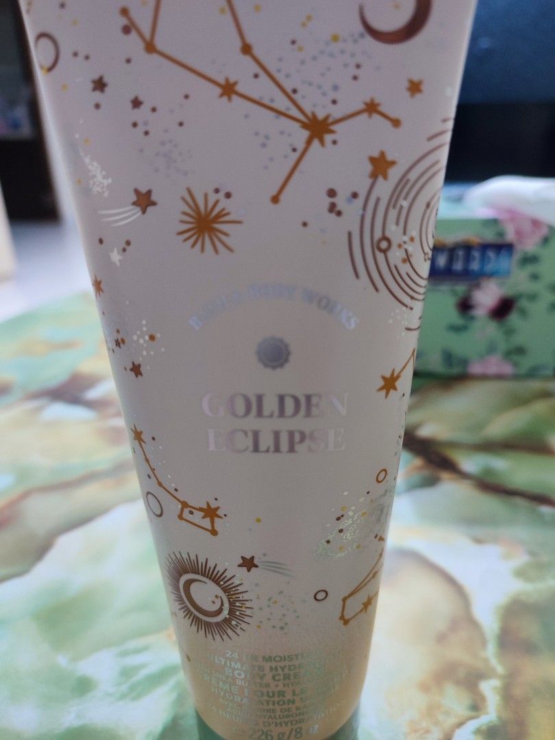 Bath & Body Works GOLDEN ECLIPSE Ultimate Hydration Hyaluronic BODY CREAM, Beauty & Personal ...