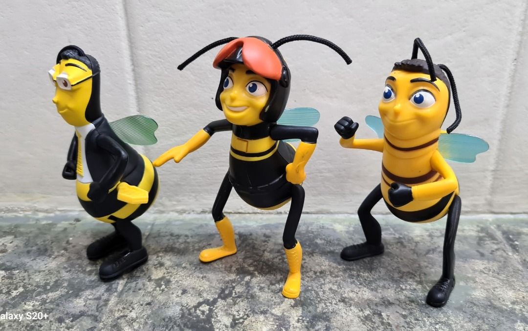 BEE MOVIE LOT - 2007 McDonald's DreamWorks Happy Meal Toy Series ...