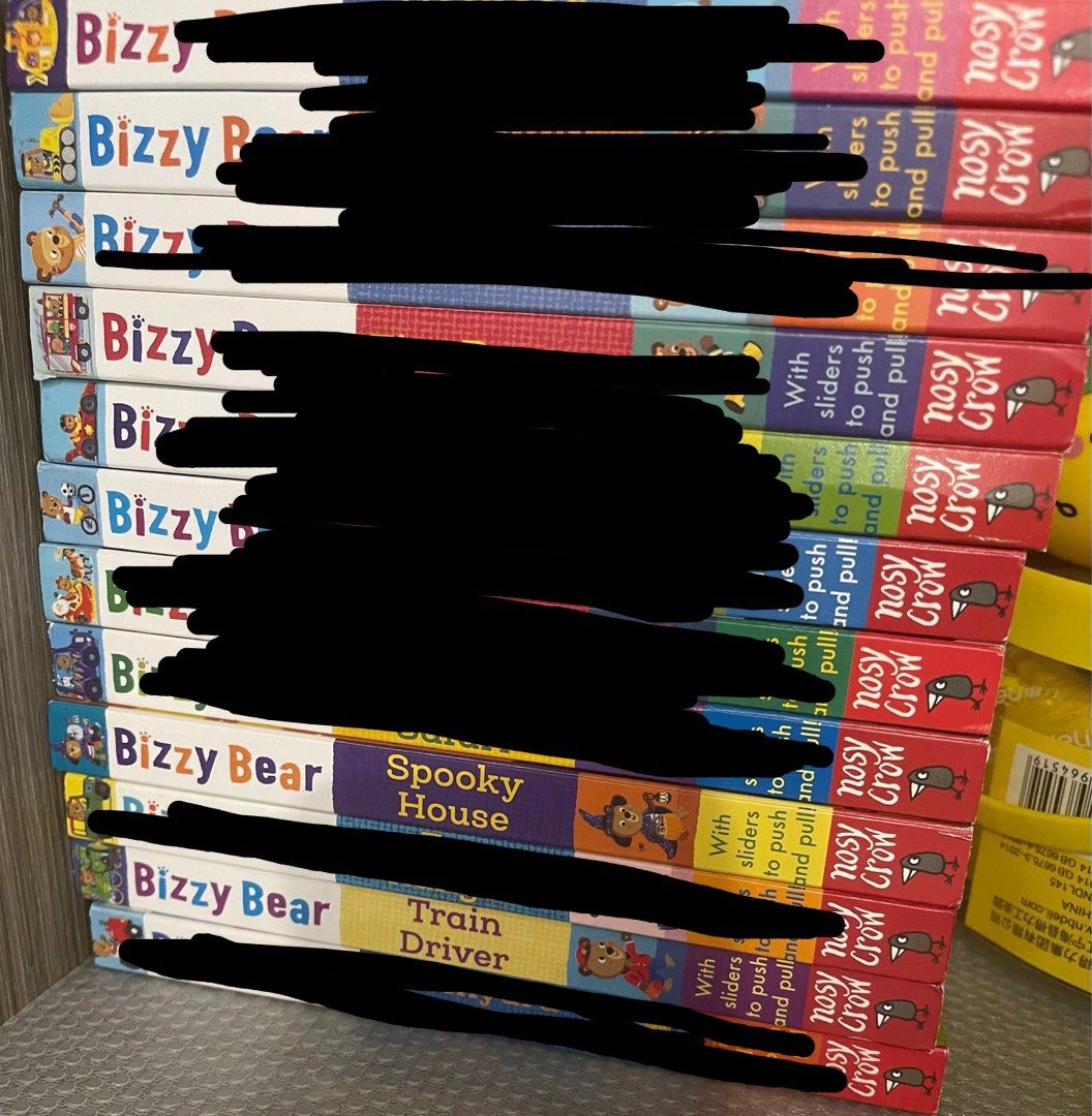 Bizzy bear book, Hobbies & Toys, Books & Magazines, Children's Books on Carousell