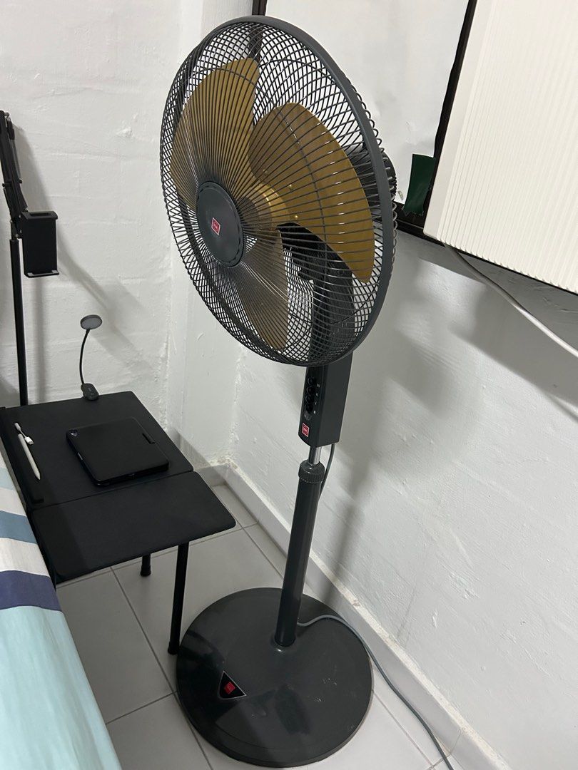 Black KDK Standing Fan, Furniture & Home Living, Lighting & Fans, Fans ...