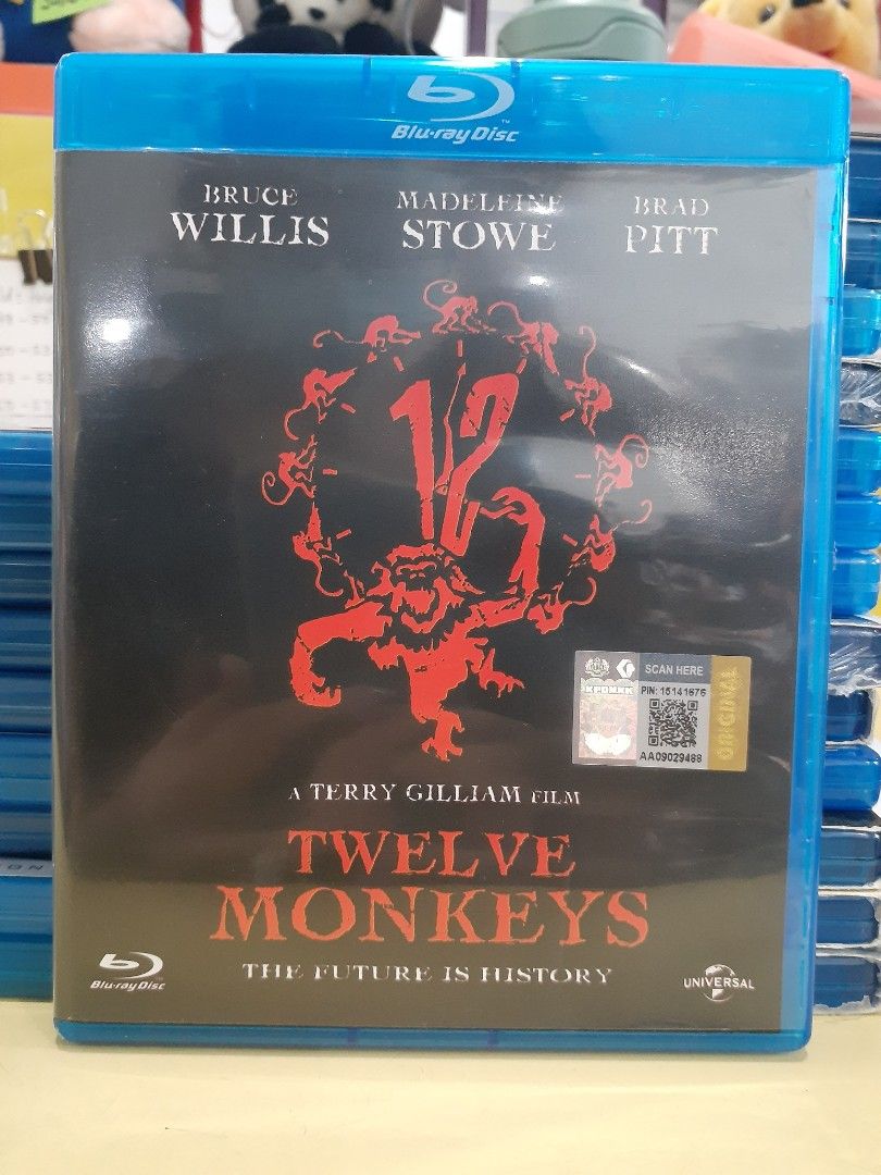 (Blu-ray) Twelve Monkeys, Hobbies & Toys, Music & Media, CDs & DVDs on Carousell