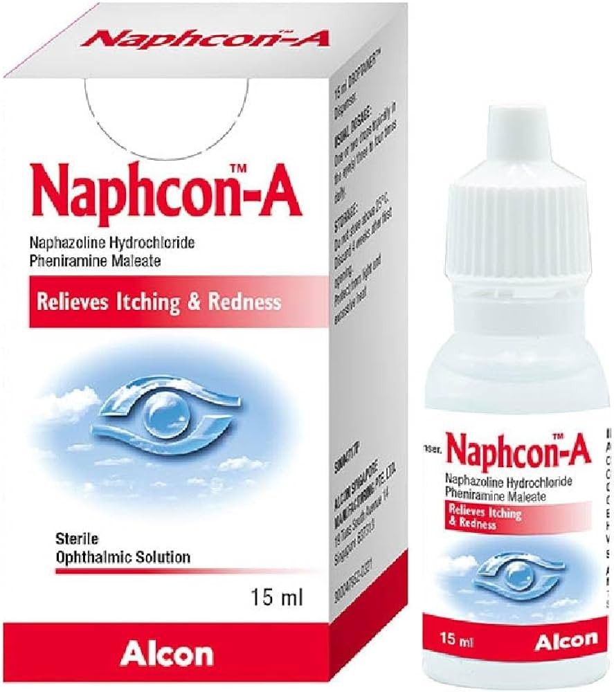 BNIB Naphcon-A Eyedrops (EXP: 07-2024), Beauty & Personal Care, Vision ...