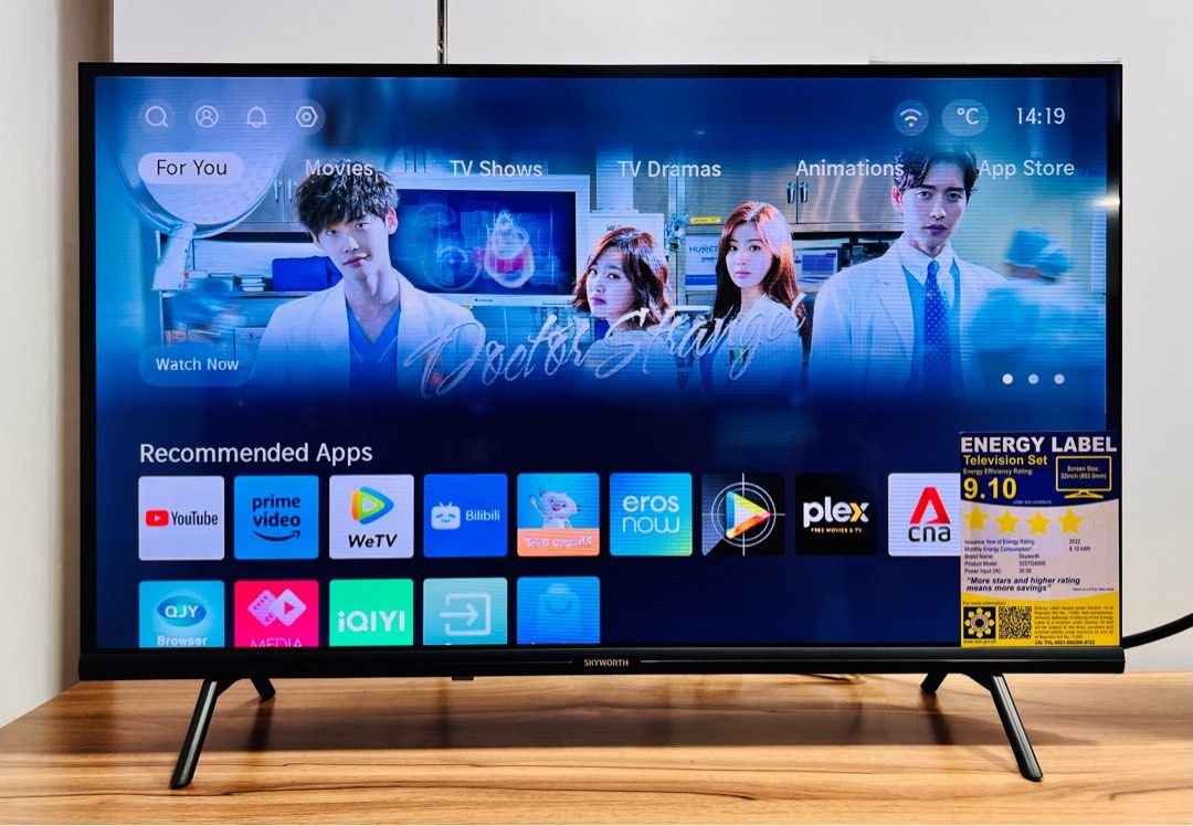 Brand New Skyworth 32STD4000 32inch HD Ready Smart LED TV, TV & Home ...