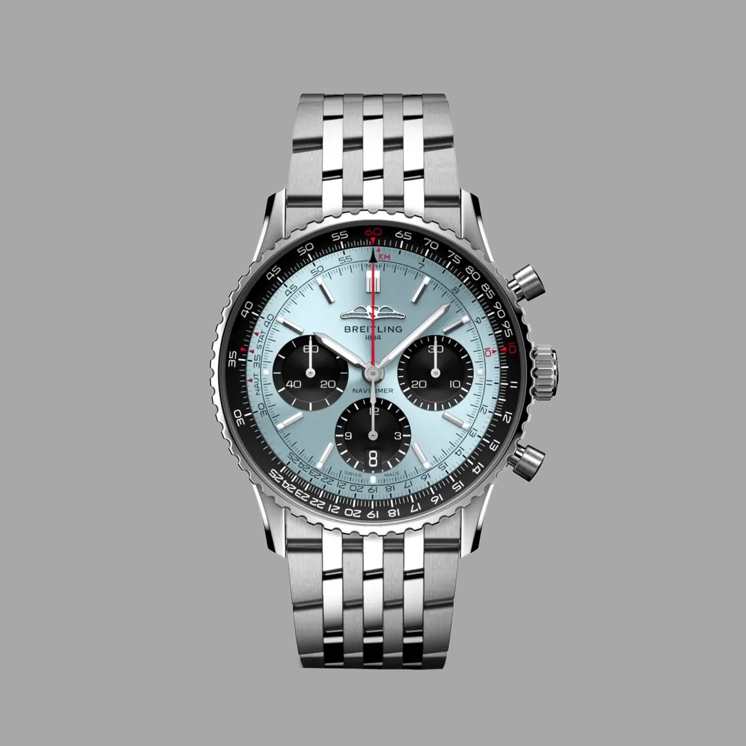 Breitling Navitimer B01 Chronograph 41mm Ice Blue, Luxury, Watches on ...