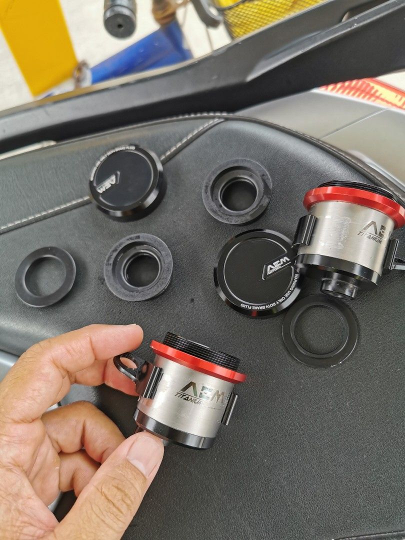 Brembo Rcs Used Brake Reservoir, Motorcycles, Motorcycle Accessories on ...