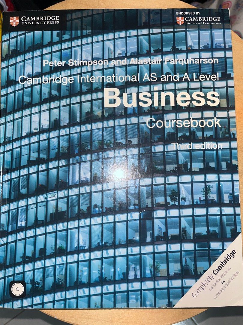 Business Coursebook - Cambridge International AS and A Level, Hobbies ...