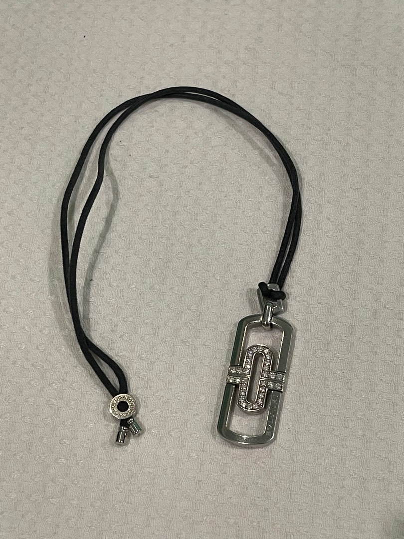 Bvlgari Stainless Steel Parentesi Necklace, Luxury, Accessories on ...