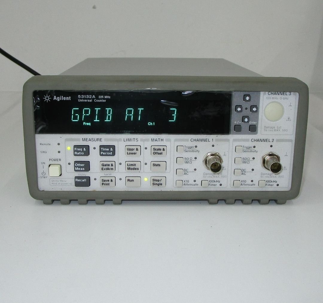 C359 Agilent 53132A 225MHz Universal Counter PASS, Computers & Tech ...