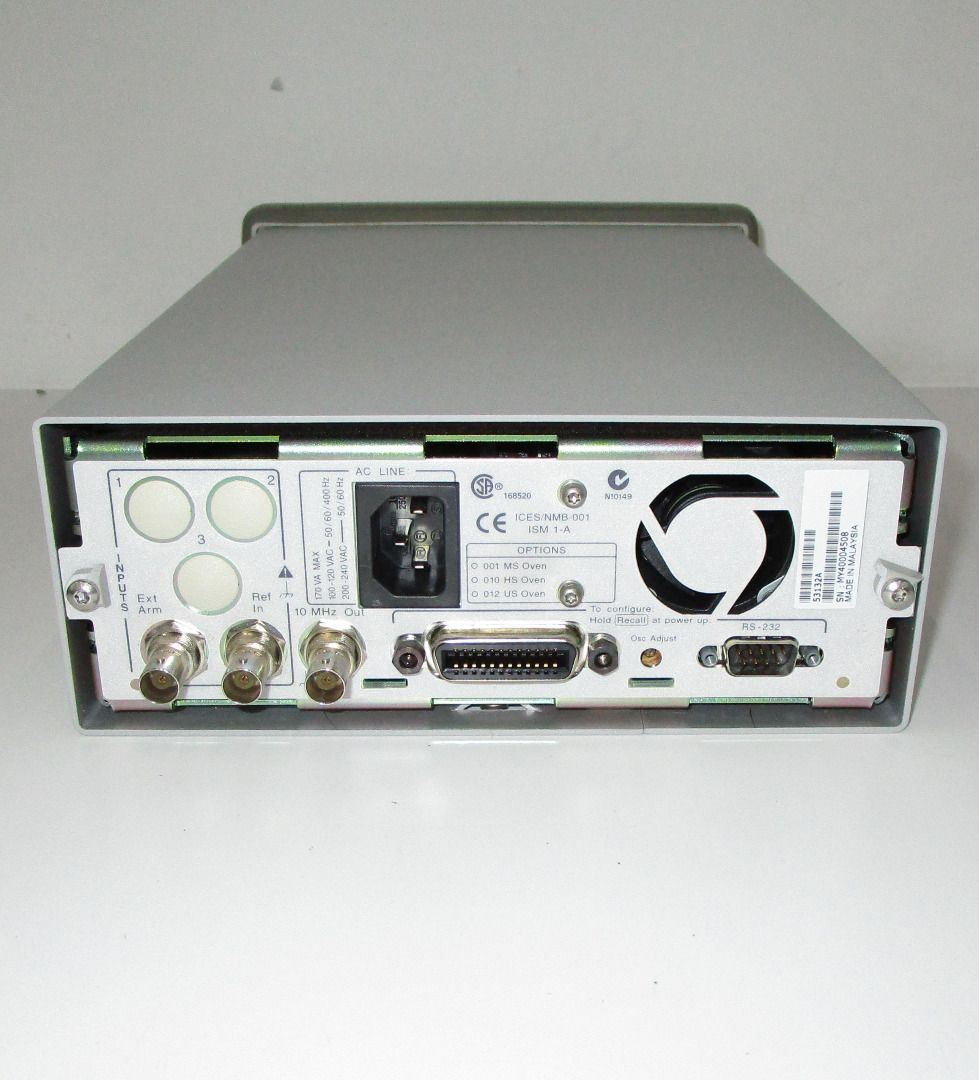 C359 Agilent 53132A 225MHz Universal Counter PASS, Computers & Tech ...