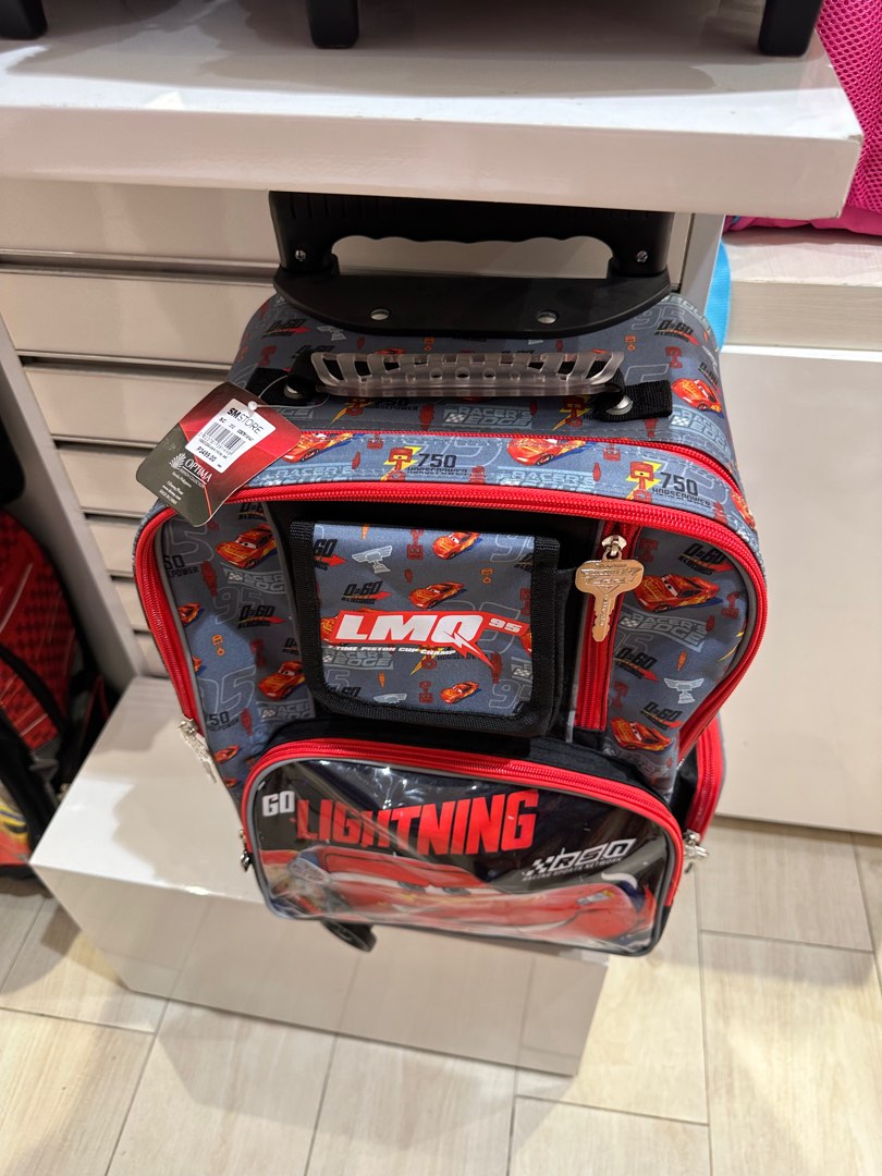 Cars Trolley Bag for Boys, Hobbies & Toys, Stationary & Craft ...