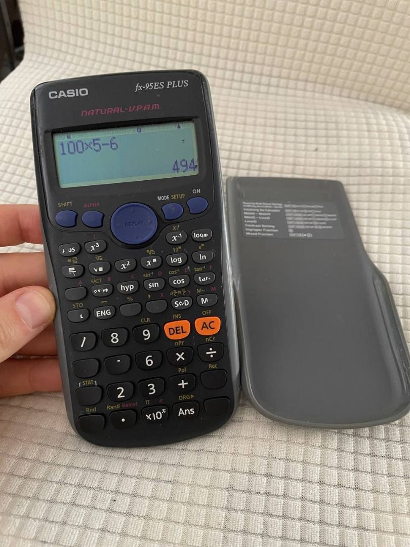 Casio fx-95ES PLUS Calculator, Hobbies & Toys, Stationery & Craft ...