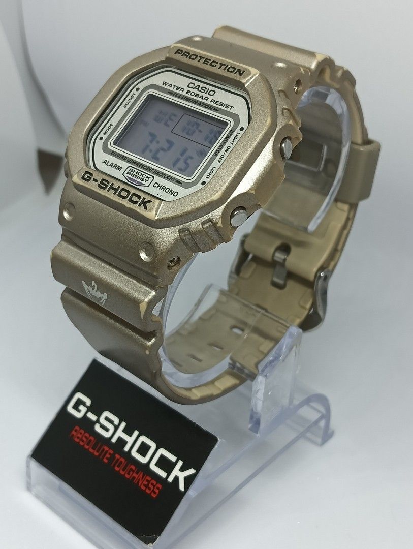 Casio Vintage Rare G-Shock DW-5600CG Jam tangan watch gshock terpakai ...