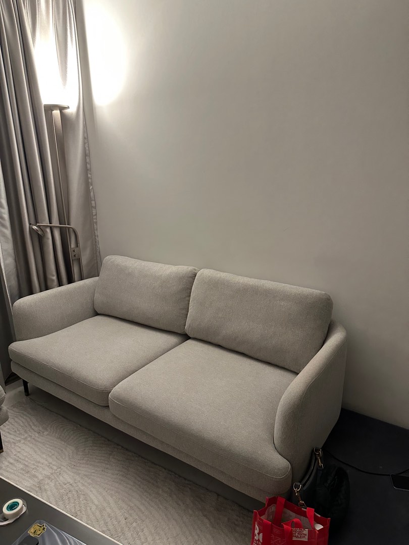 Castlery Pebble 2 Seater Sofia (Ivory White), Furniture & Home Living, Furniture, Sofas on Carousell