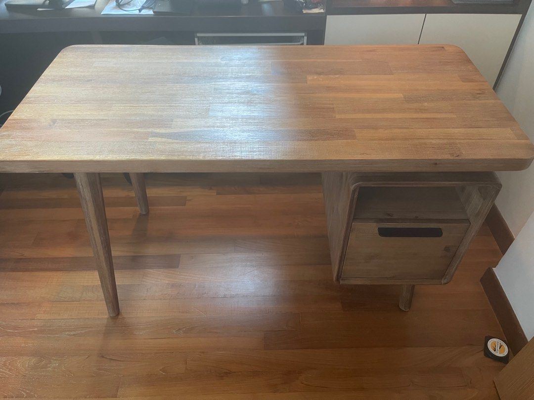 Castlery Seb Desk, Furniture & Home Living, Furniture, Tables & Sets on ...