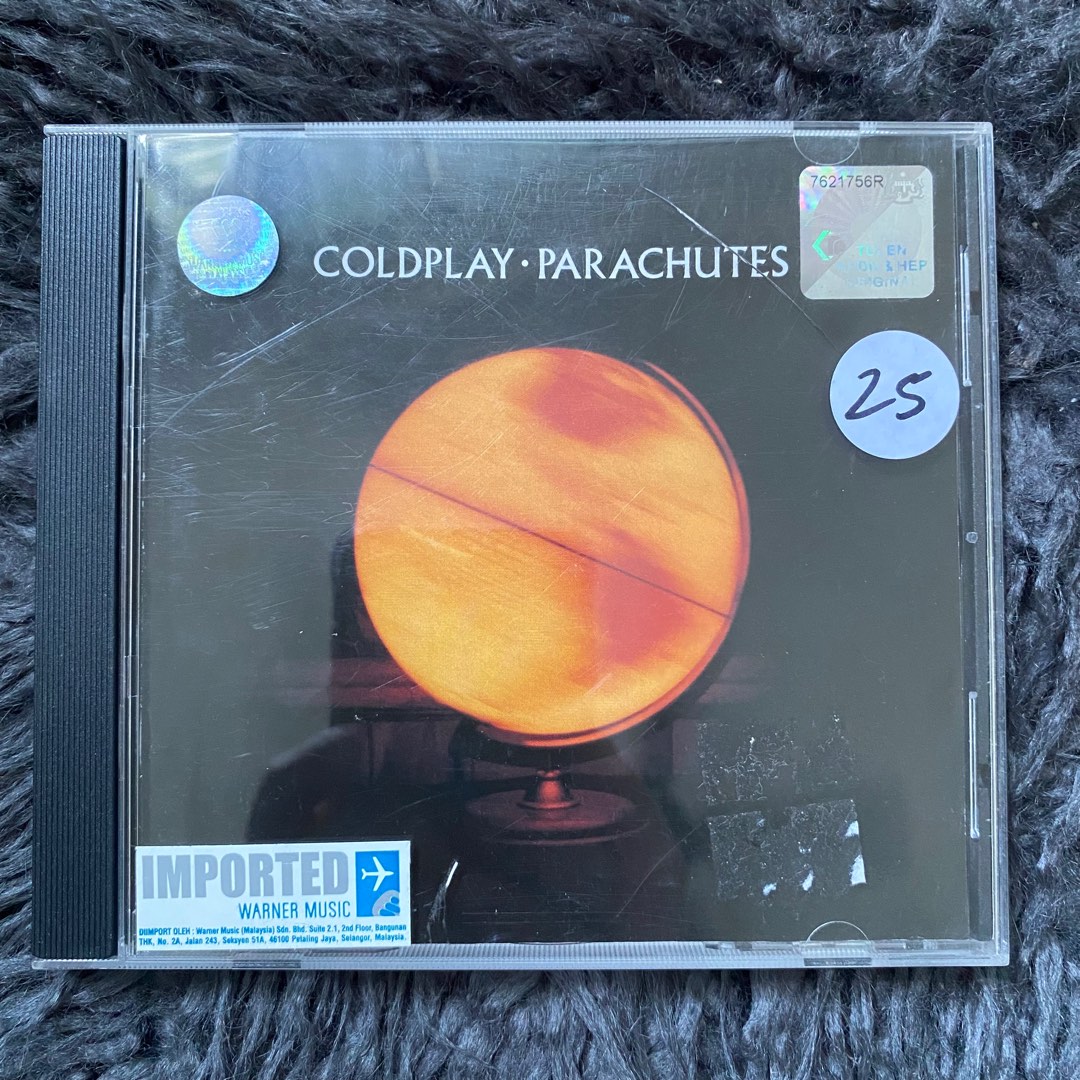 CD COLDPLAY Parachutes, Hobbies & Toys, Music & Media, CDs & DVDs on ...