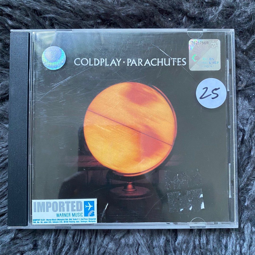 CD COLDPLAY Parachutes, Hobbies & Toys, Music & Media, CDs & DVDs on ...