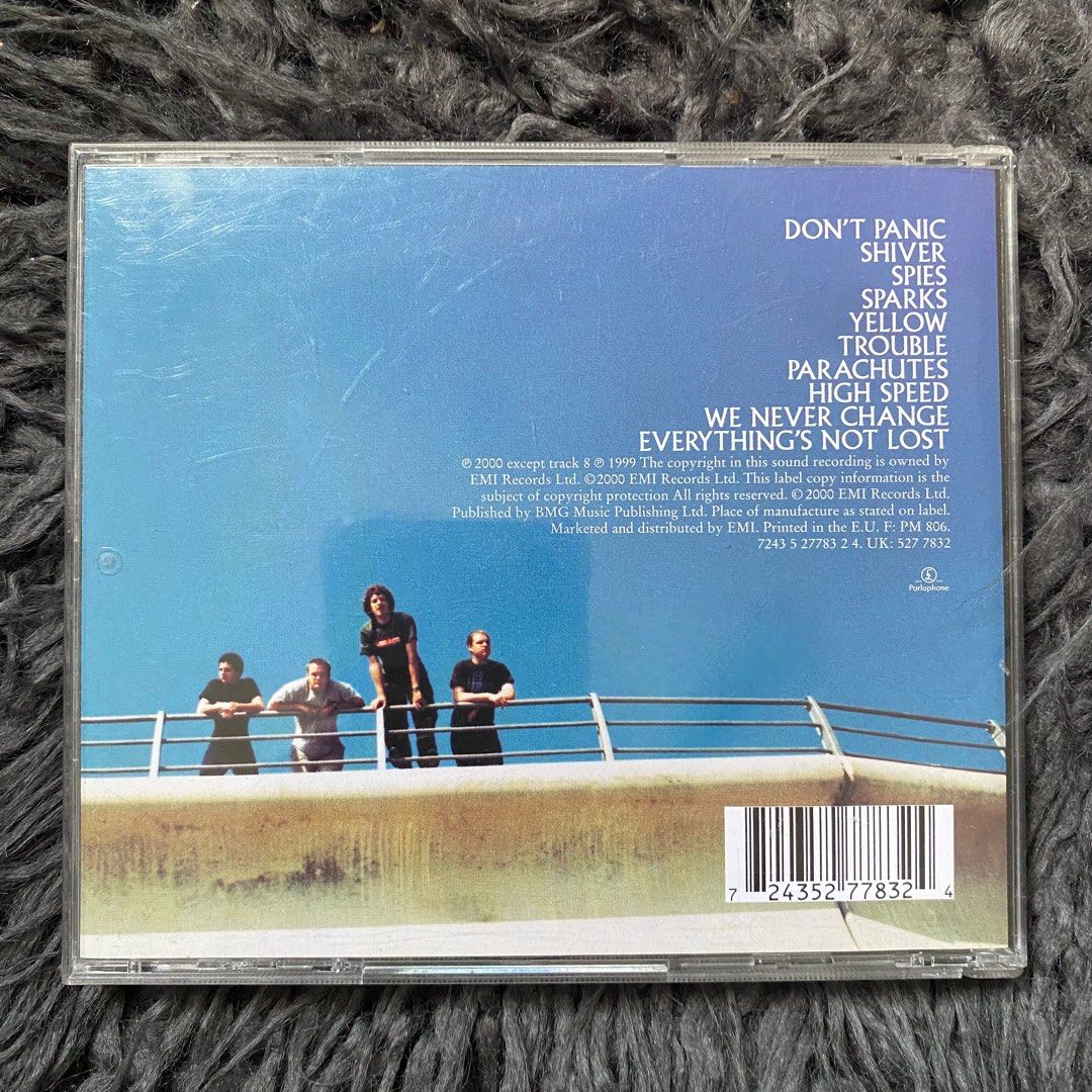 CD COLDPLAY Parachutes, Hobbies & Toys, Music & Media, CDs & DVDs on ...
