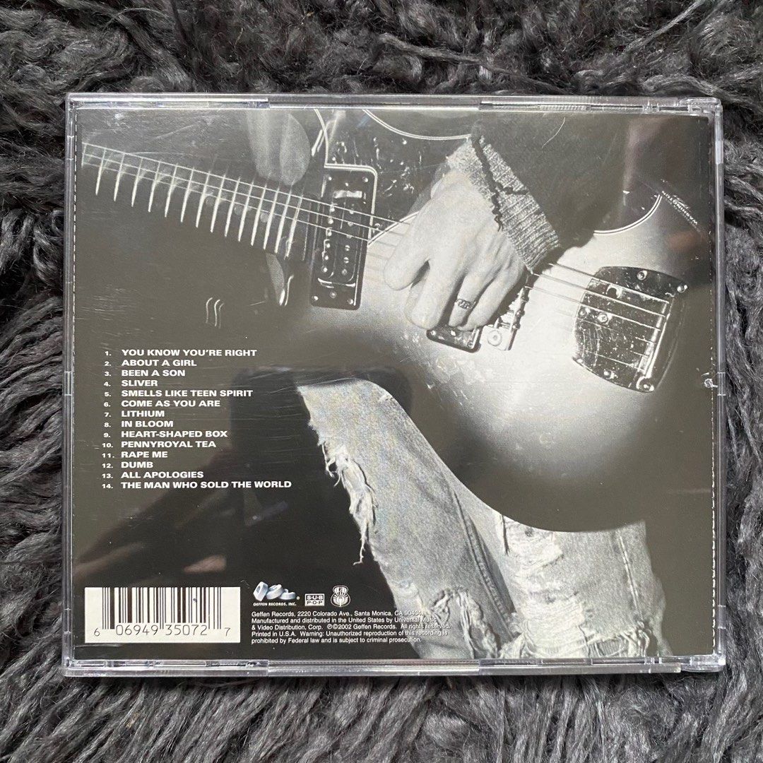 CD NIRVANA, Hobbies & Toys, Music & Media, CDs & DVDs on Carousell