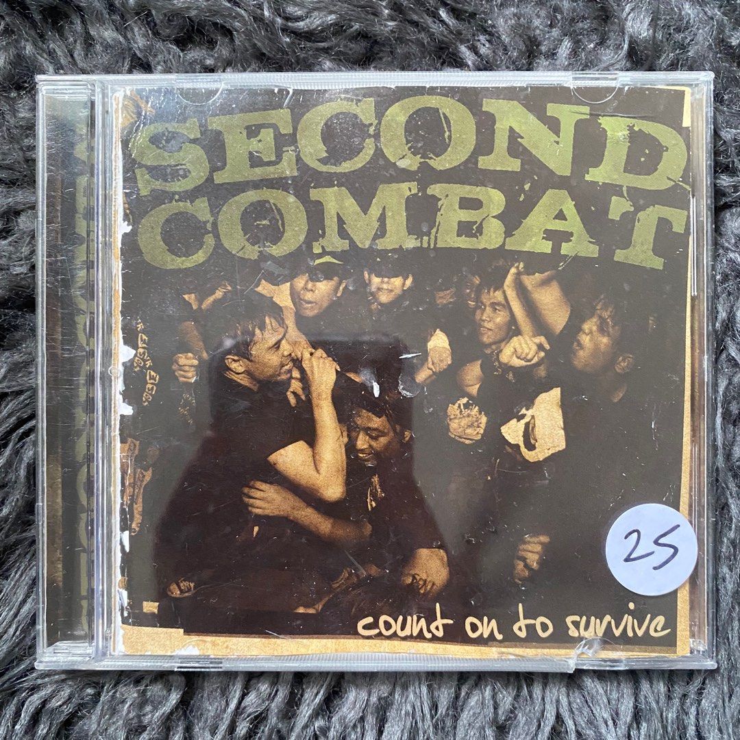 CD SECOND COMBAT count on to survive, Hobbies & Toys, Music & Media ...