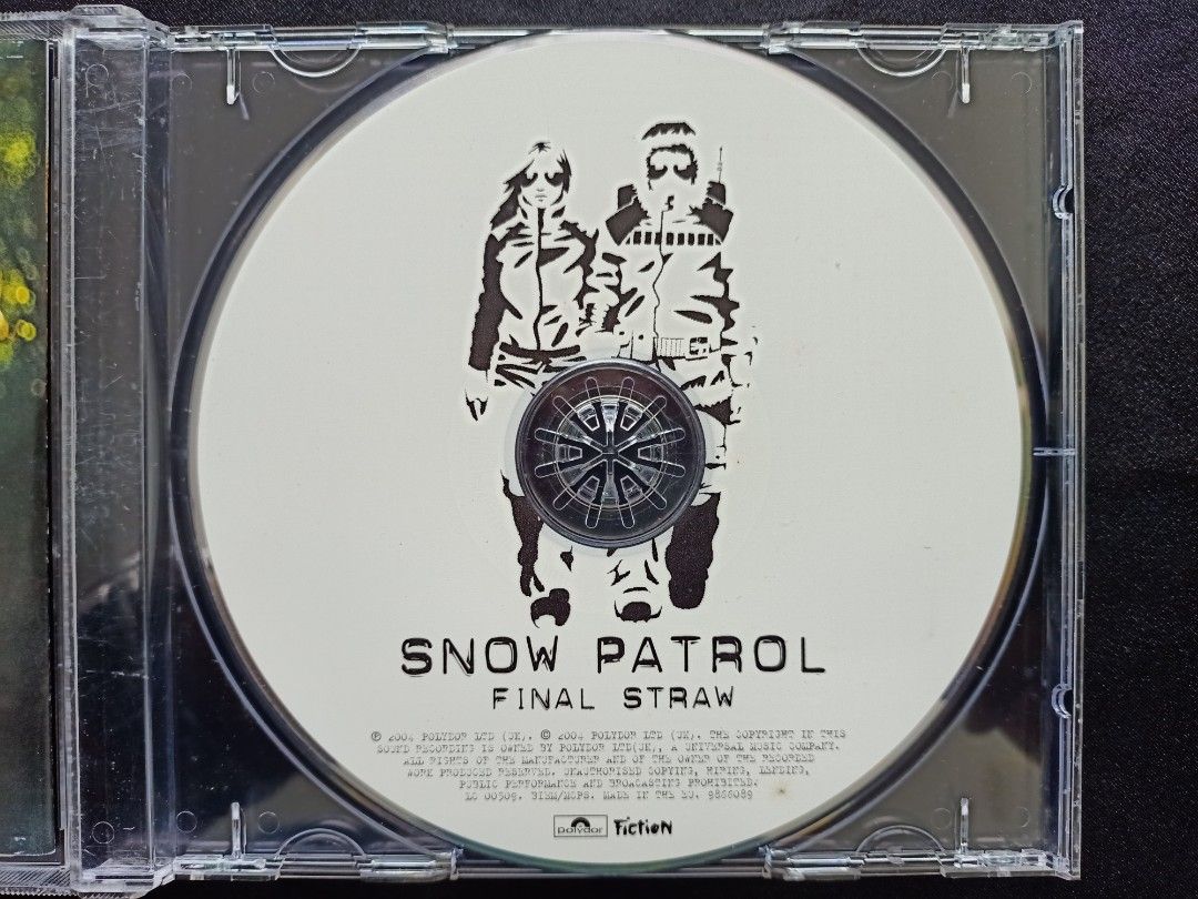 CD Snow Patrol : final straw, Hobbies & Toys, Music & Media, CDs & DVDs ...