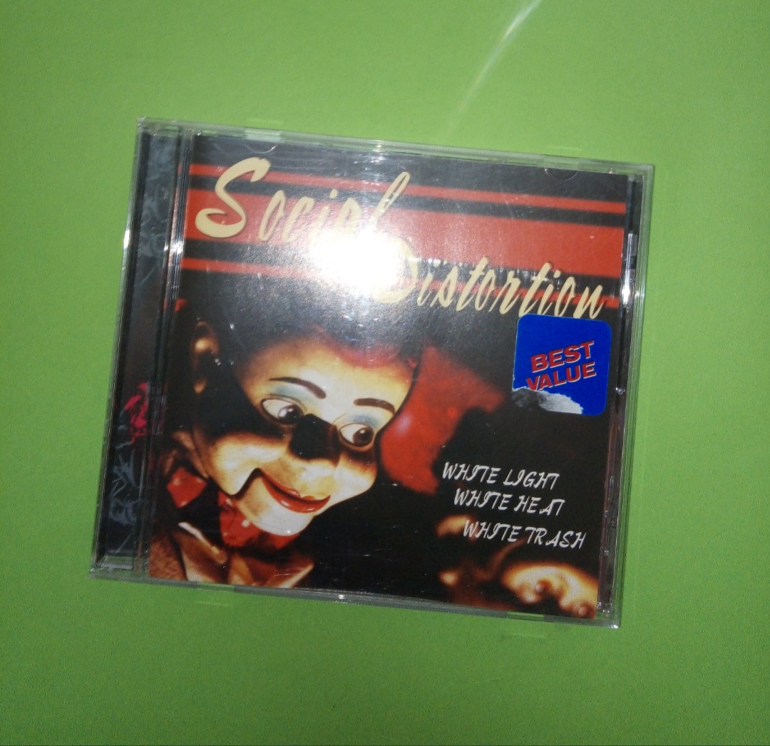 CD SOCIAL DISTORTION : WHITE LIGHT, WHITE HEAT, WHITE THRASH ALBUM ...