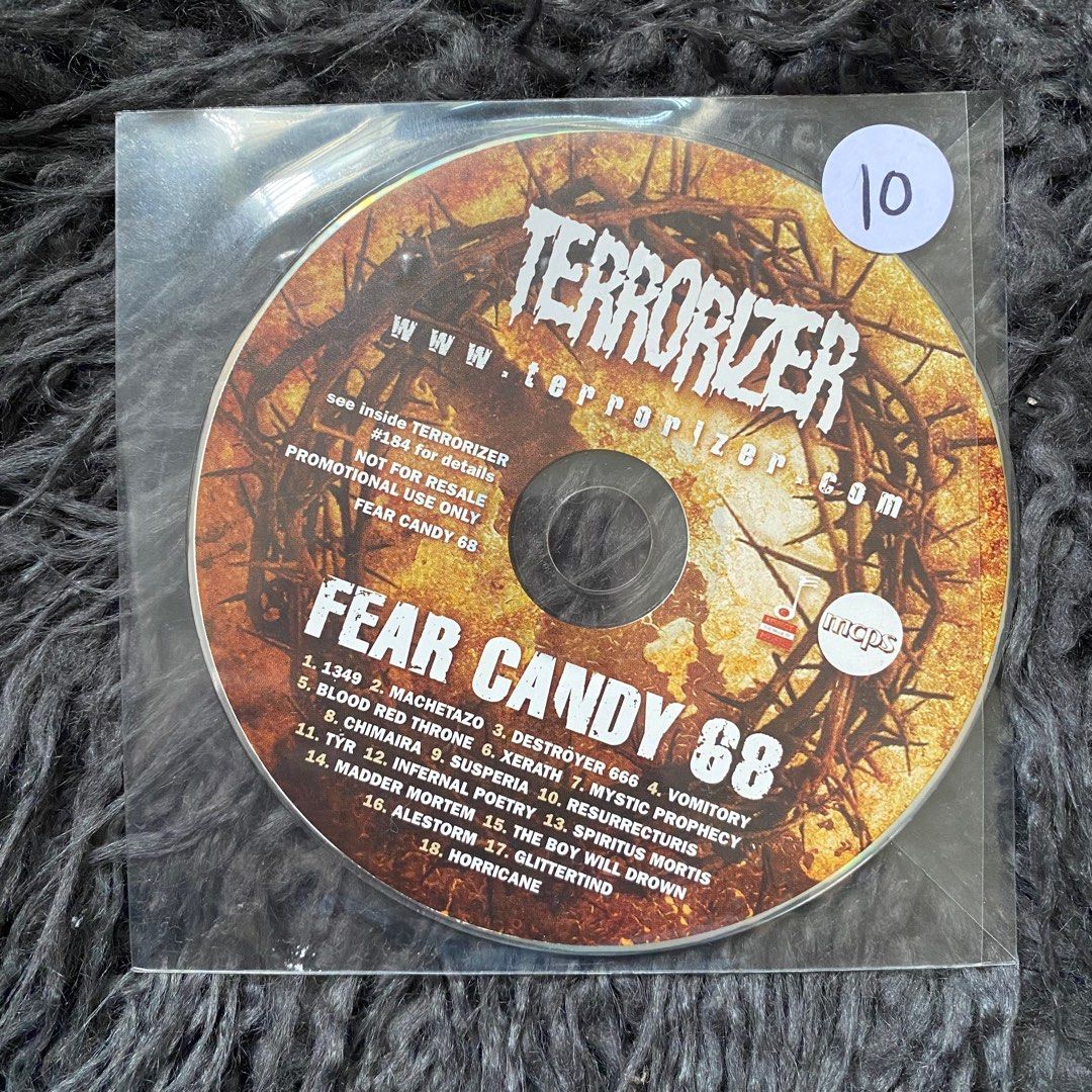 CD TERRORIZER, Hobbies & Toys, Music & Media, CDs & DVDs on Carousell
