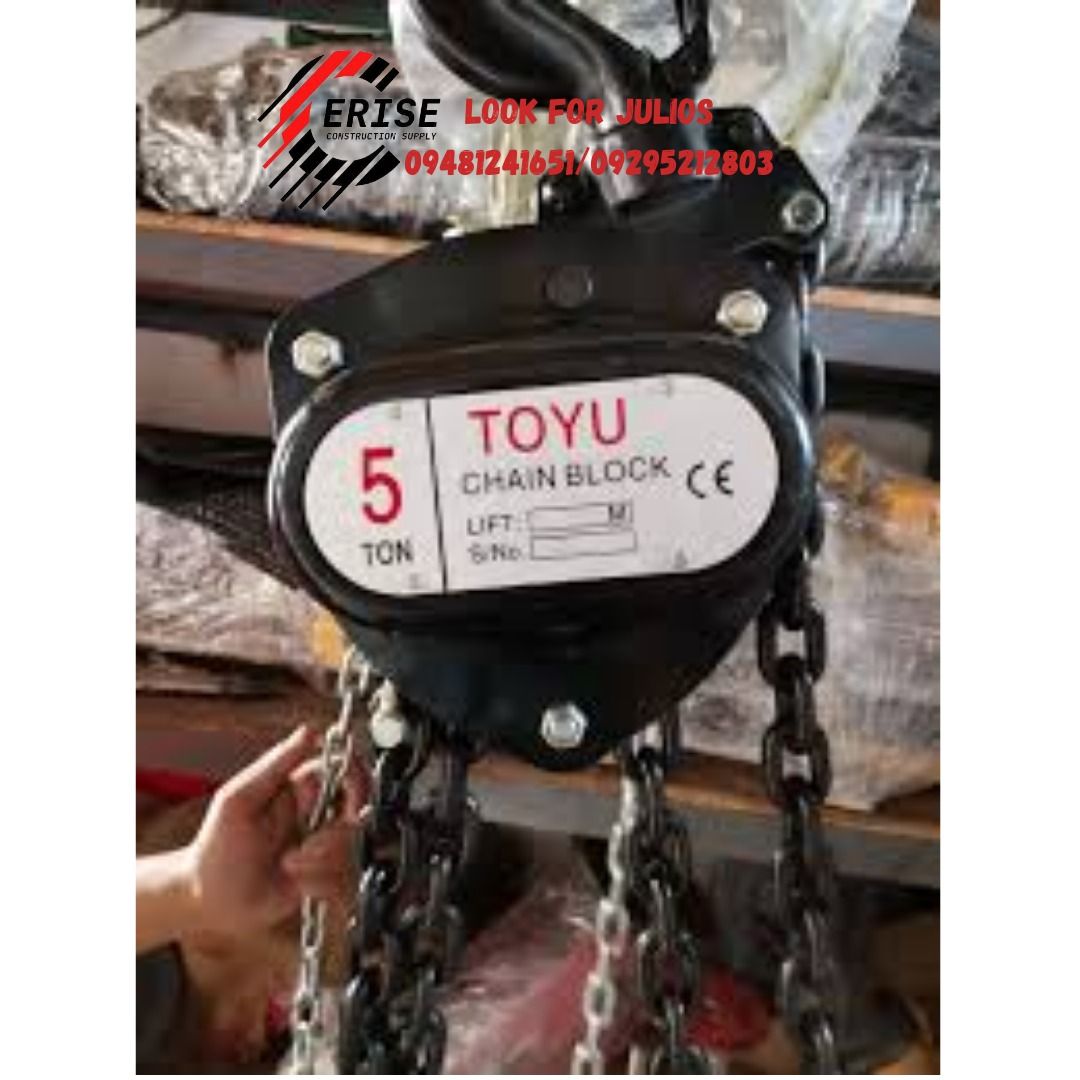 Chain Block (Heavy Duty) 0.25tons x 3meters, Commercial & Industrial ...