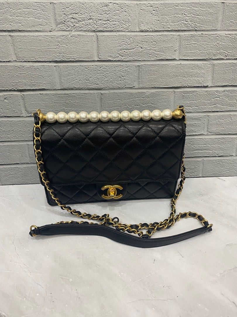 Chanel Pearl Flap Bag