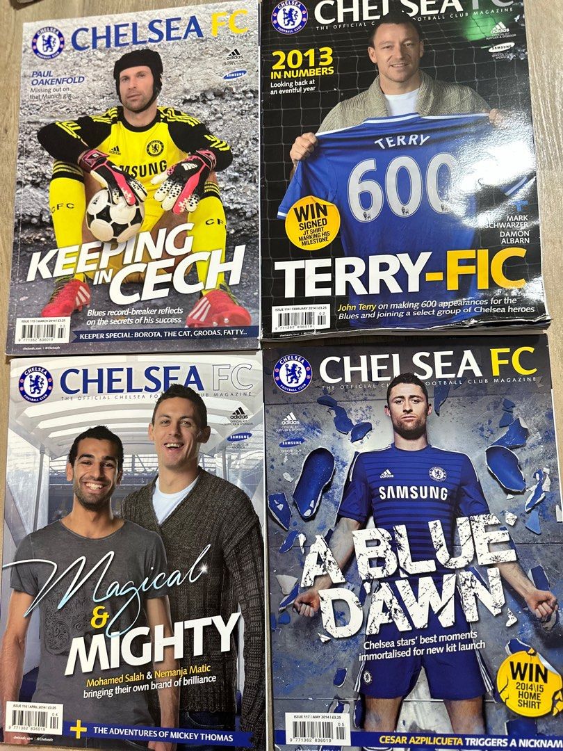Chelsea magazine 2012 2013 2014, Hobbies & Toys, Books & Magazines ...