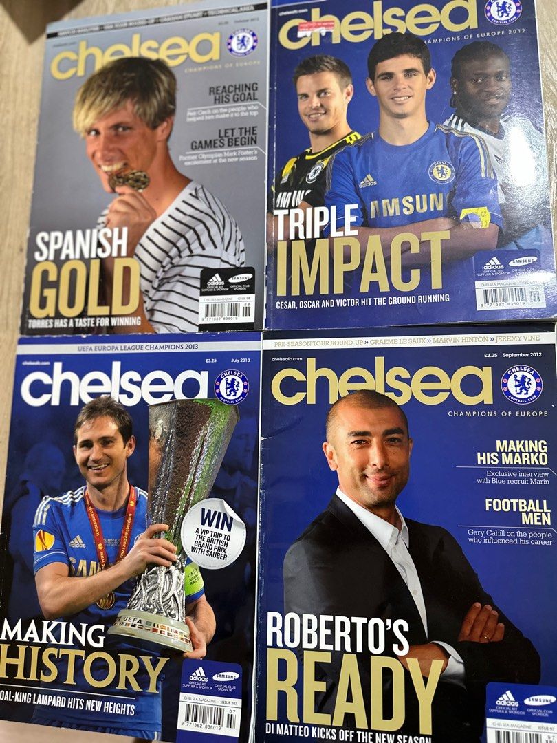 Chelsea magazine 2012 2013 2014, Hobbies & Toys, Books & Magazines ...