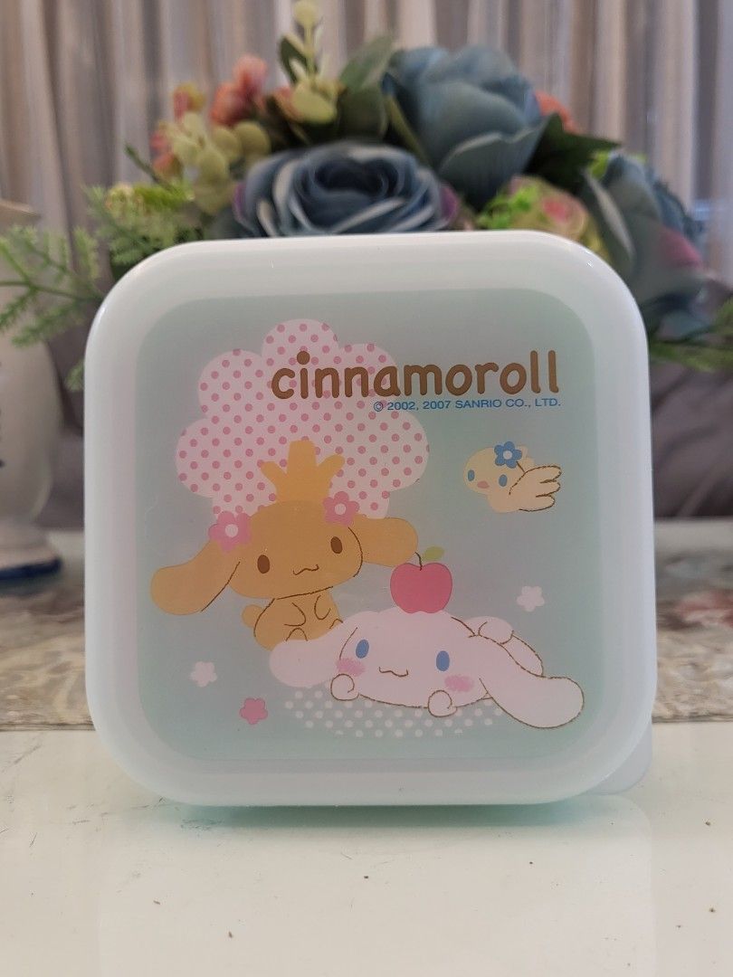 Cinnamoroll Green & Pink Lunch Box Set, Furniture & Home Living ...
