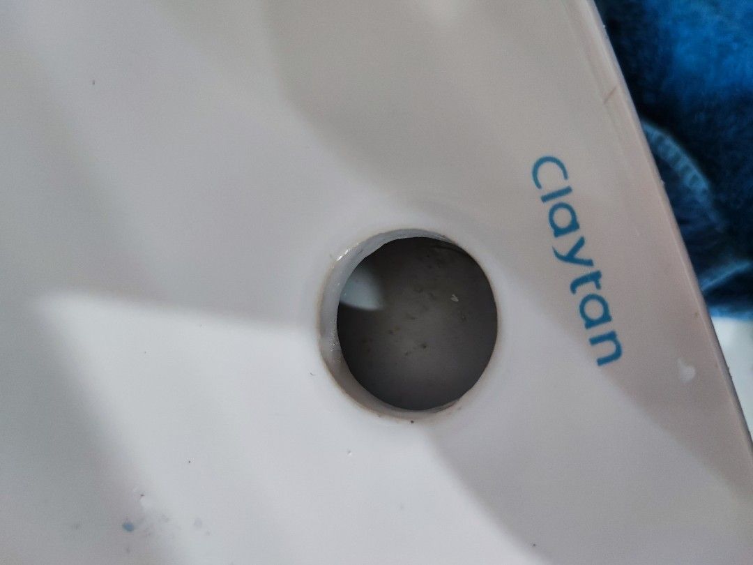 Clayton Wall Hung Basin, Furniture & Home Living, Bathroom & Kitchen Fixtures on Carousell