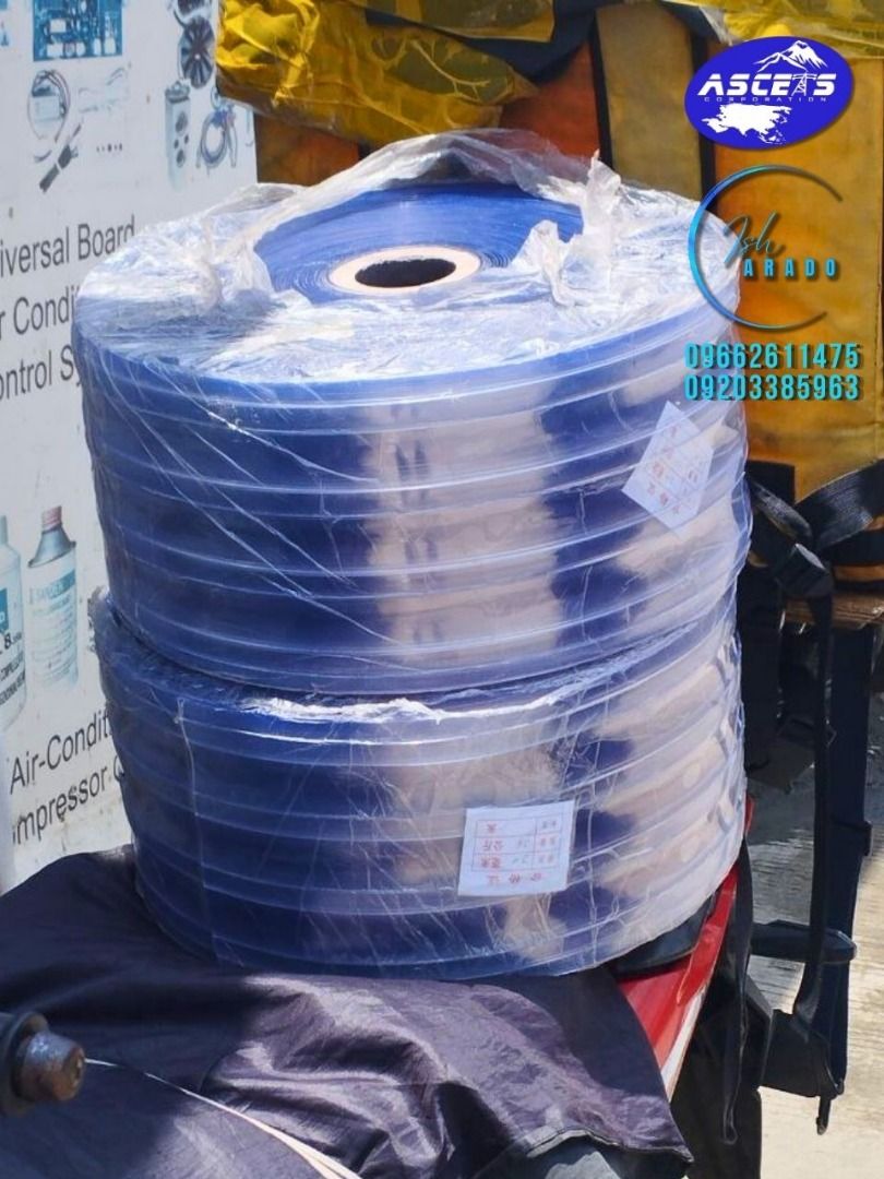 Clear / Rib Type Pvc Plastic Curtain, Commercial & Industrial ...