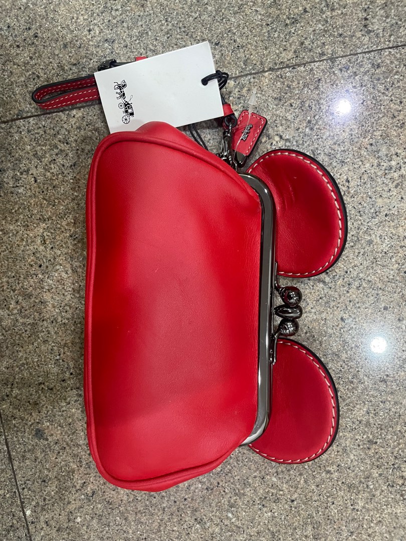 Coach Mickey pouch bag, Women's Fashion, Bags & Wallets, Wallets & Card ...
