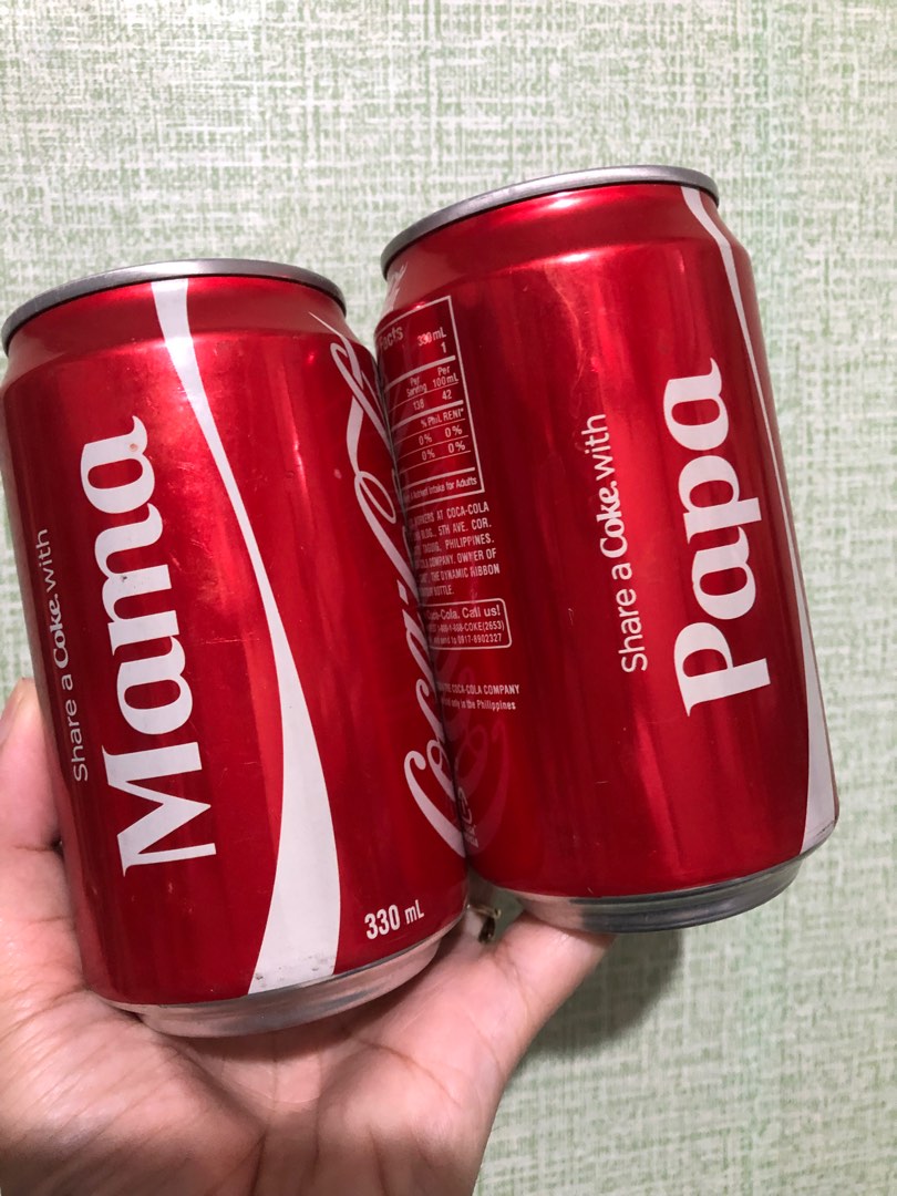 Coca cola MAMA AND PAPA, Hobbies & Toys, Memorabilia & Collectibles ...