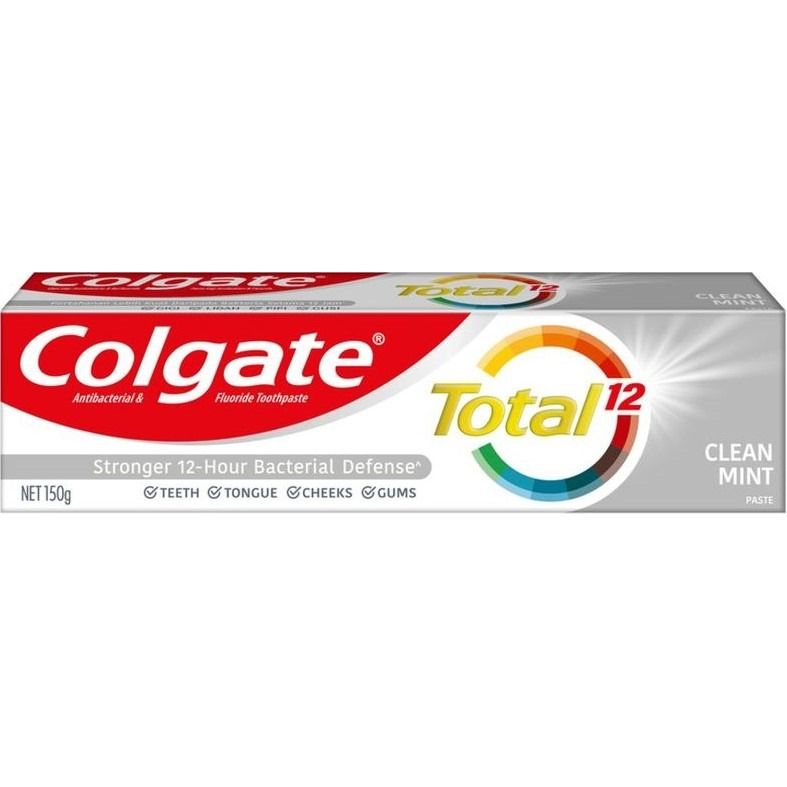 Colgate Total Toothpaste 12 hour Anti-Bacterial 150g 1 Pc Advanced ...
