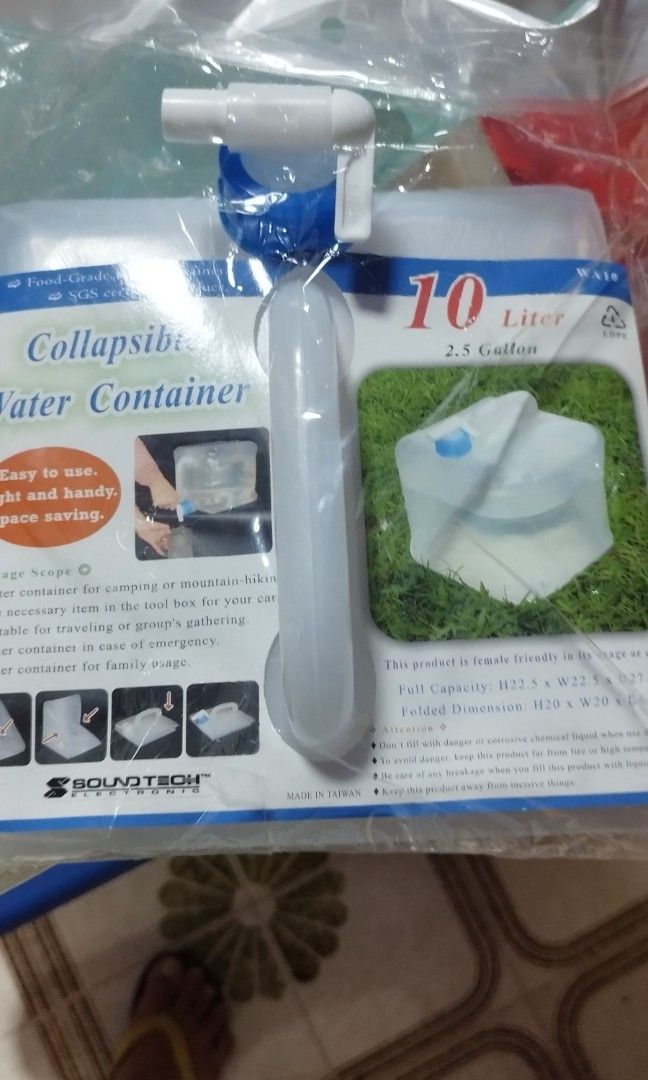 Collapsible Water Dispenser, Furniture & Home Living, Kitchenware ...