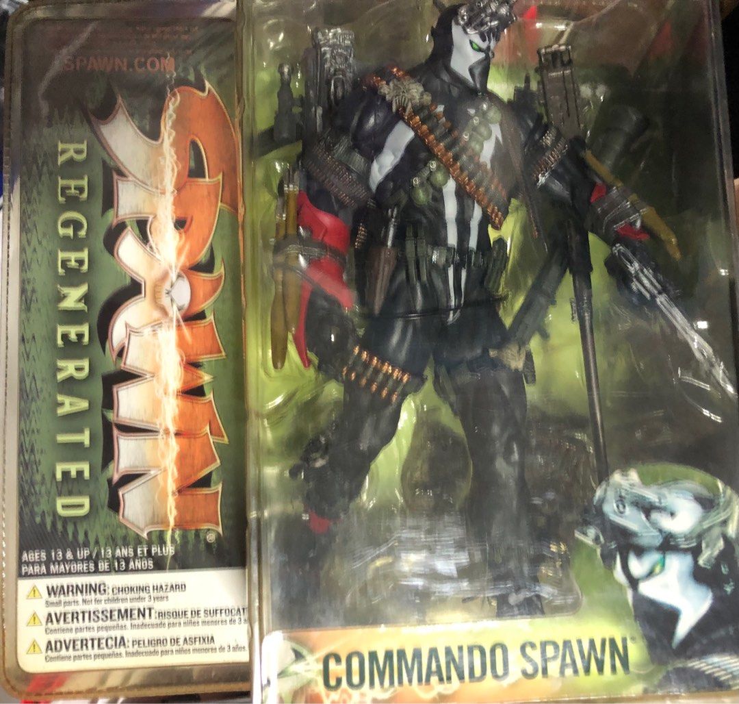 Commando Spawn Mcfarlane Figure, Hobbies & Toys, Toys & Games on Carousell