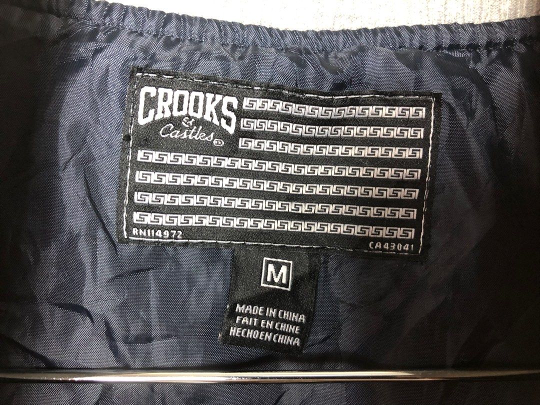 Crooks and Castle Varsity Jacket, Men's Fashion, Coats, Jackets and ...