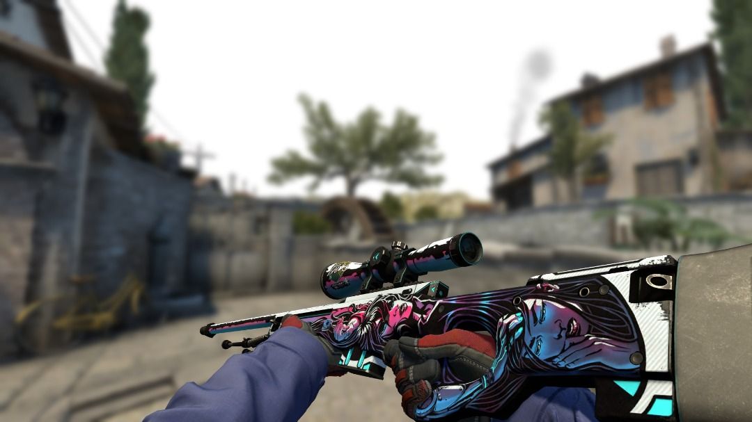 Cs2 Csgo Awp Neo Noir Field Tested Video Gaming Gaming Accessories