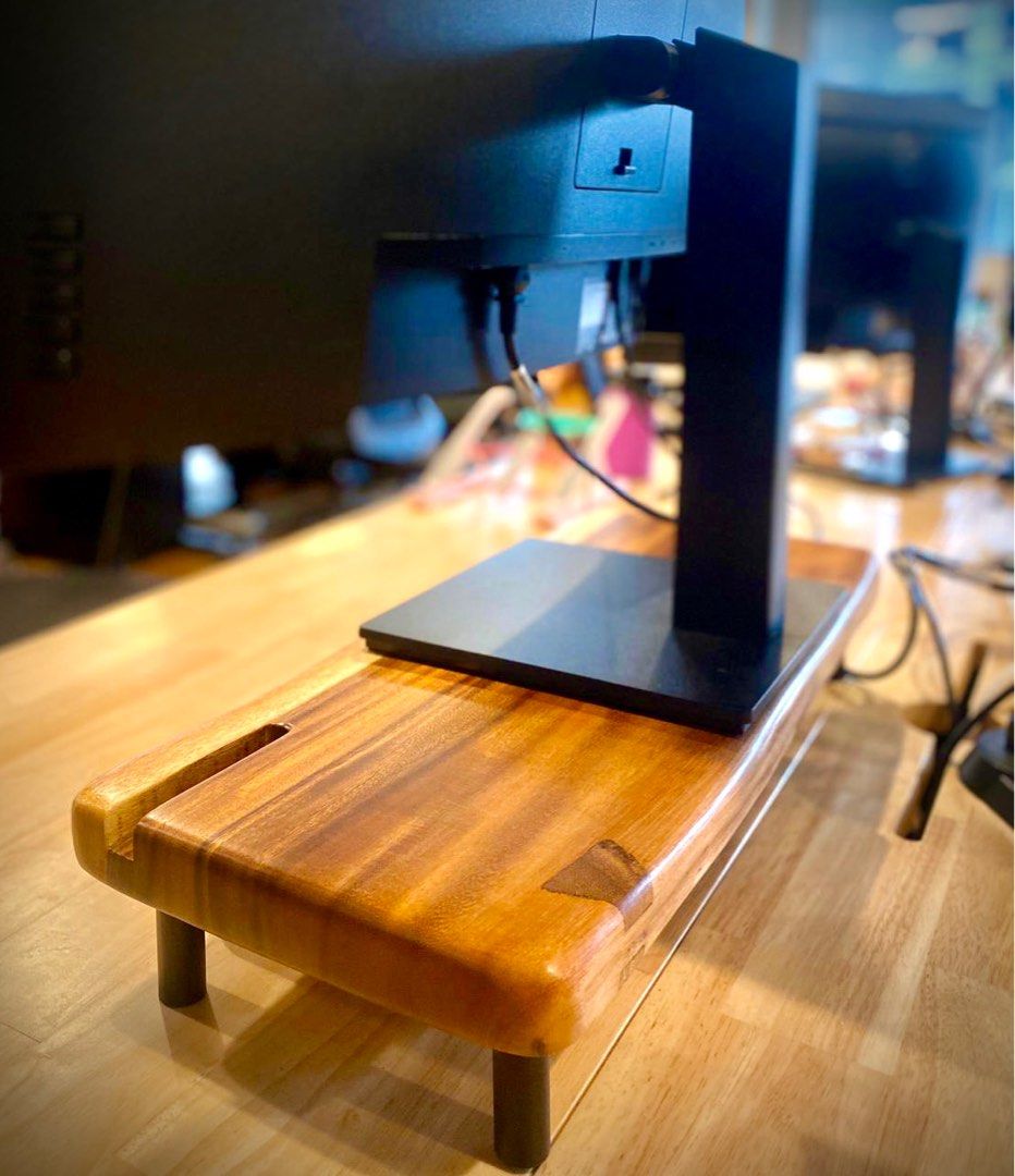 Customised Solid Wood Stands for Computer Monitor, Computers & Tech ...