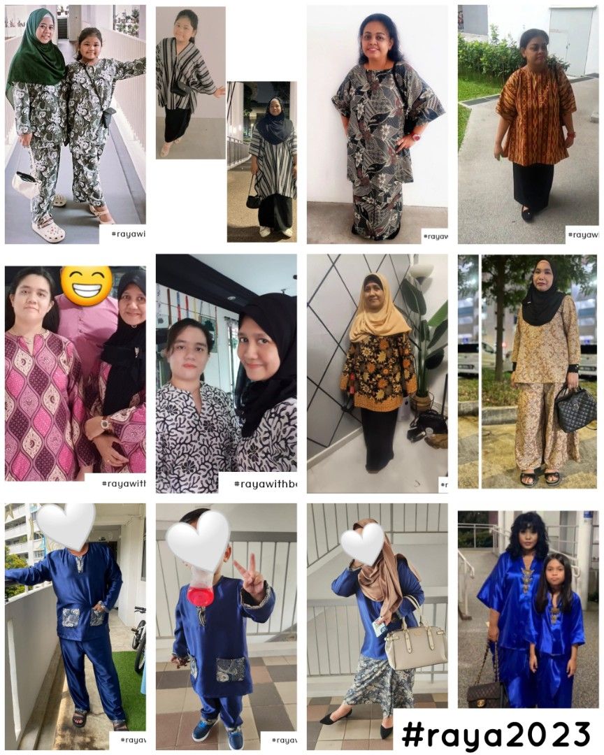 Custom-made Hari Raya Apparels 2024 on Carousell