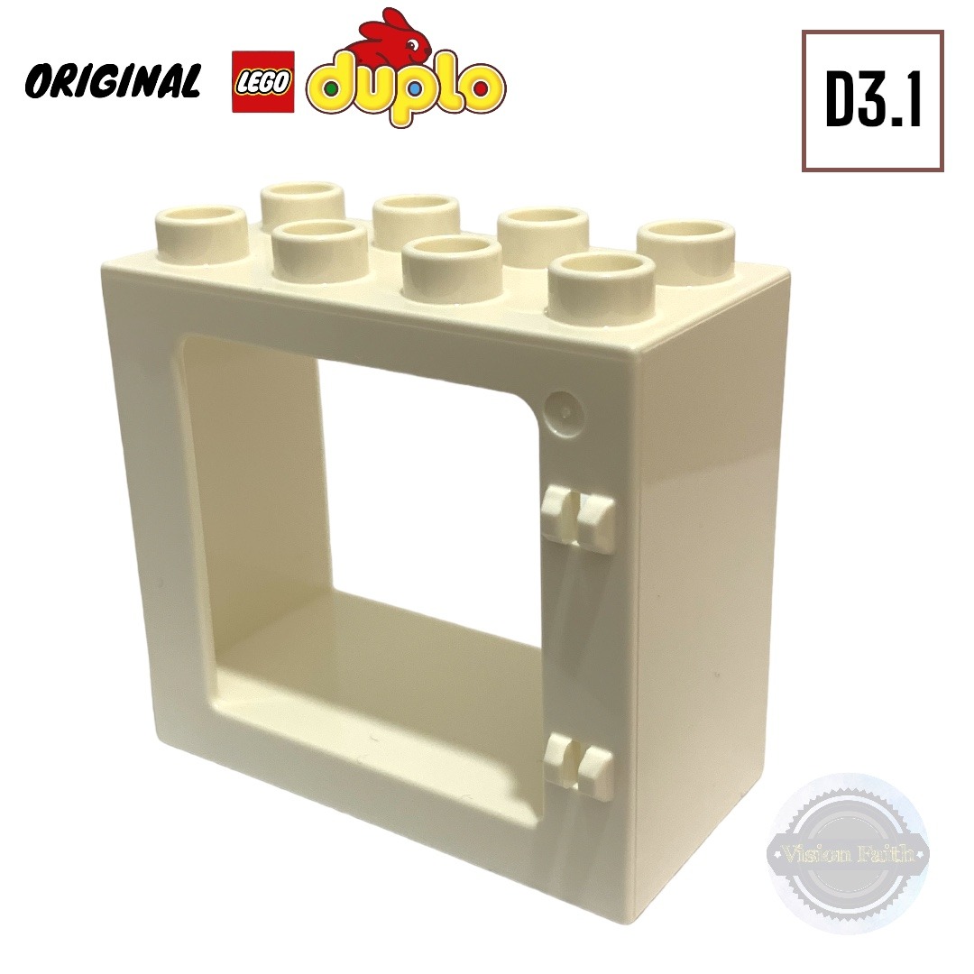 D3.1 LEGO DUPLO BUILDING PARTS #61649 - DOOR / WINDOW FRAME 2 x 4 x 3 ...