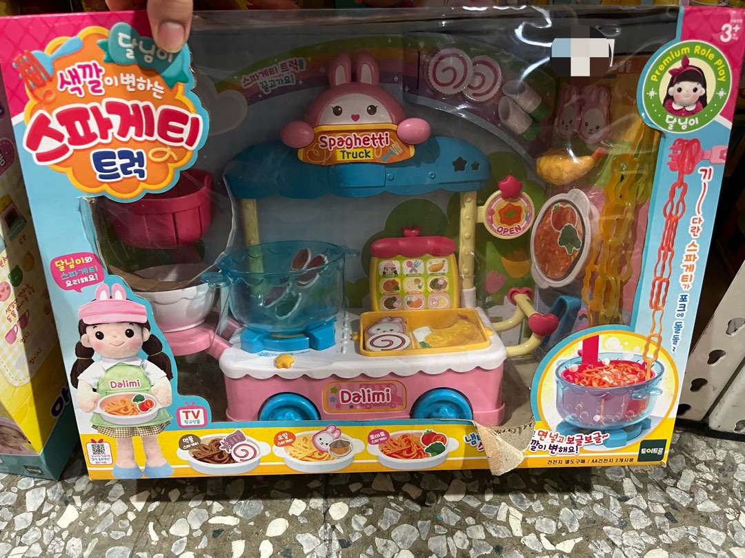 Dalimi 小梨娃娃 - Dalimi義大利麵餐車, 書籍、休閒與玩具, 玩具、公仔、桌遊在旋轉拍賣