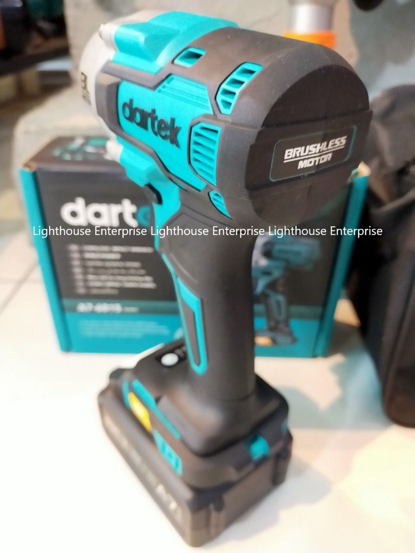 DARTEK Cordless Brushless 20V Impact Wrench (A7-6815), Commercial ...