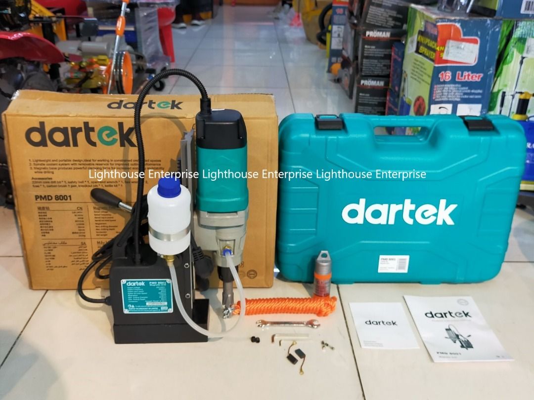 DARTEK UK 900W Magnetic Drill (PMD 8001), Commercial & Industrial ...