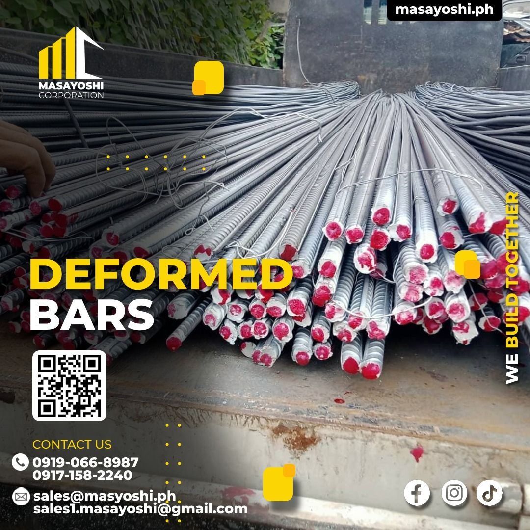 Deformed Bar 8mm x 6m | Reinforcement Bar | Steel Bars | Rebar | RSB ...
